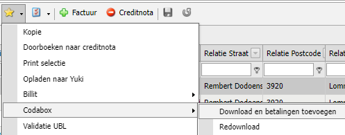 Codabox activatie & gebruik